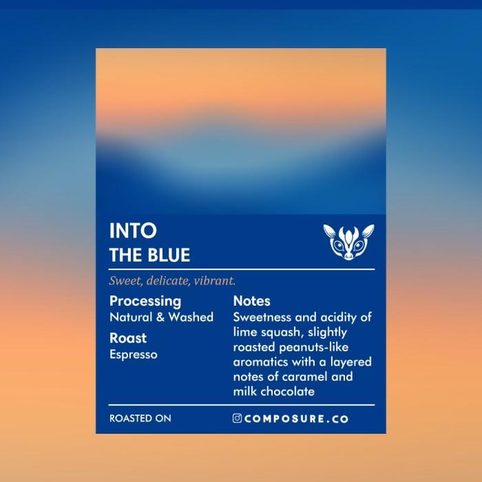 Jual Biji Kopi Into The Blue Espresso Blend Kopi Susu Whole Beans 1KG ...