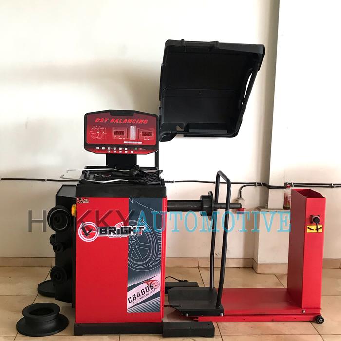 Jual mesin balancing ban truck bright CB460B / truck wheel balancer ...
