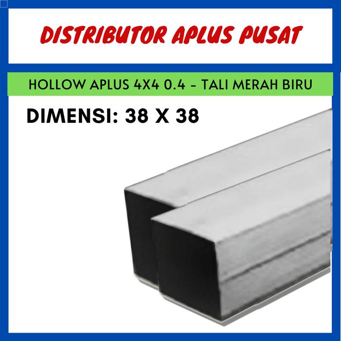 Jual Hollow Aplus 4x4 0,4 - Tali Merah Biru - Kota Tangerang ...