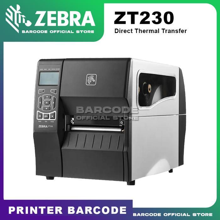 Promo Printer Barcode Zebra ZT230 / ZT-230 / ZT200 Series Cetak Stiker ...