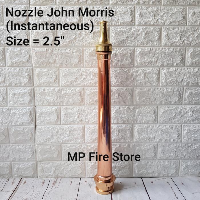 Jual Fire Jet Nozzle Pemadam Instantaneous 2.5 Inch Intanius John ...