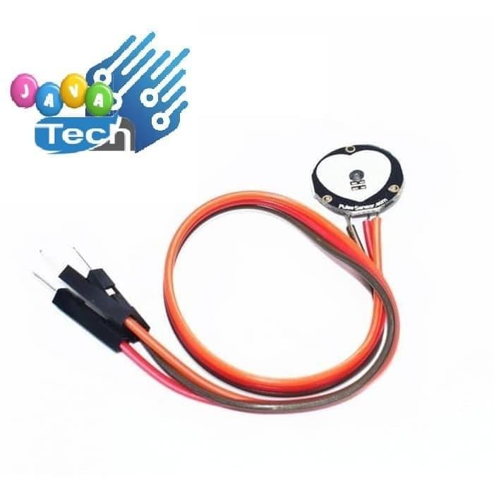 Jual Pulse Heart Rate Sensor Module Sensor Detak Jantung Analog Optical ...