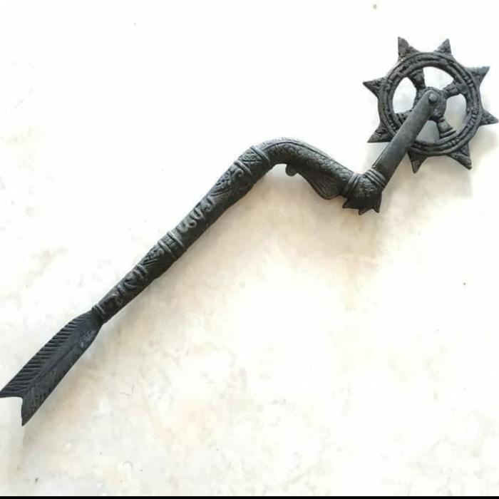 Jual Tombak Pusaka Kala Cakra Hitam Besar - Kab. Sukoharjo ...