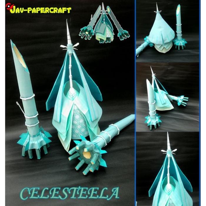 Jual Pokemon blaster Celesteela Papercraft - Kab. Bekasi - Papercraft ...