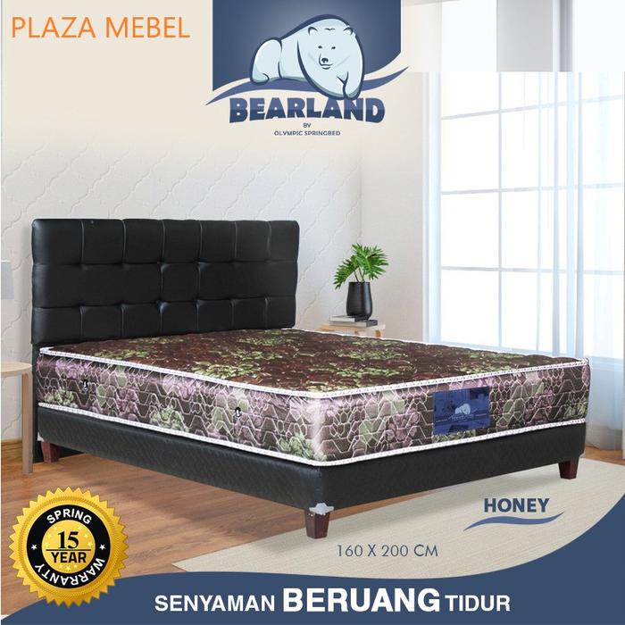 Jual SET Kasur Spring Bed Bearland Honey 120 - 180 Springbed Murah ...