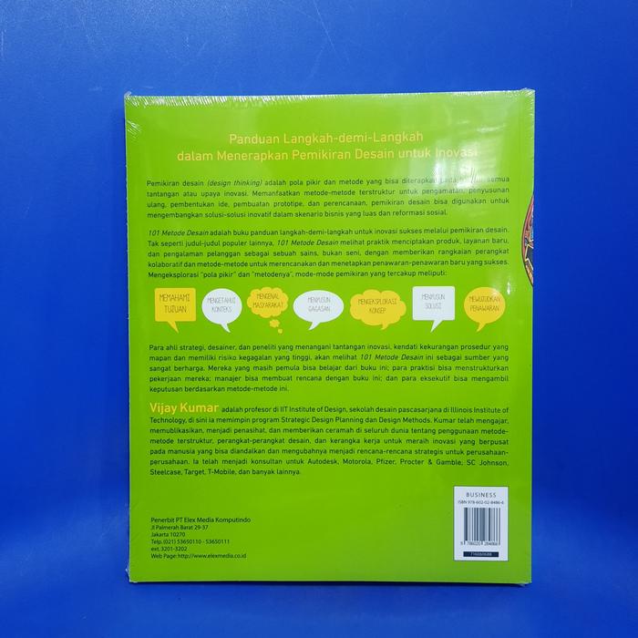 Jual Buku 101 Metode Desain Vijay Kumar Ori Di Seller Noelle - Cengkareng Timur, Kota Jakarta ...