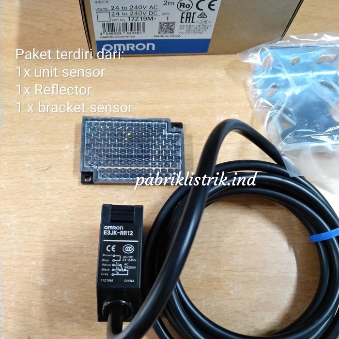 Jual Photo sensor E3JK - RR12 Omron Original - Jakarta Utara - pabriklistrik.Ind | Tokopedia