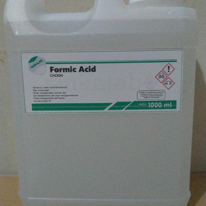 Jual Asam Format / Formic Acid / Asam Formiat / Hcooh 90% Teknis 1000 ...