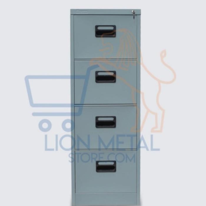 Jual Filing Cabinet Filling Cabinet besi 4 Laci Lion L44E - Kab ...