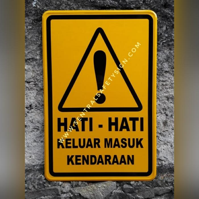 Jual Rambu Hati hati keluar masuk kendaraan - Jakarta Barat - SENTRAL ...