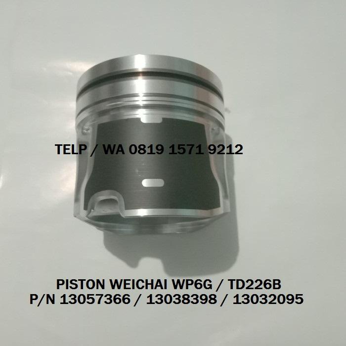 Jual PISTON WEICHAI WP6/TD226B XCMG, SDLG, LIUGONG, SEM, 13038398 ...