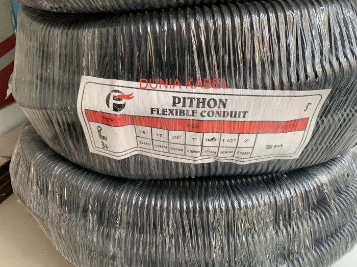 Jual Flexible Metal Conduit Anaconda FLEXPV PTN-32 PVC 1 1/4" 32mm ...