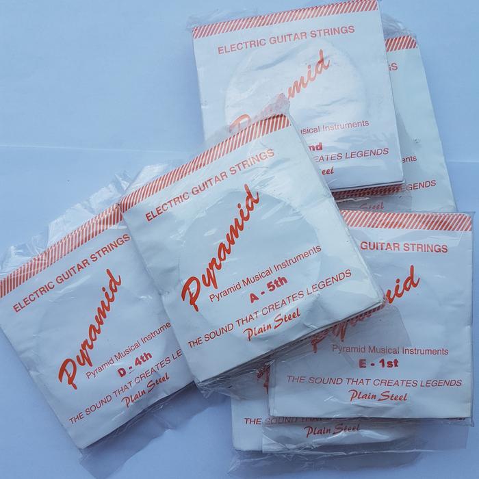 Jual Senar Gitar String Elektrik Pyramid No. 1 2 3 4 5 6 (Eceran ...