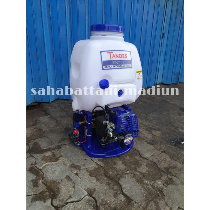 Jual mesin sprayer TANOS (TN777) 2 tak / knapsack power sprayer 15L - Kota Madiun - sahabat tani ...