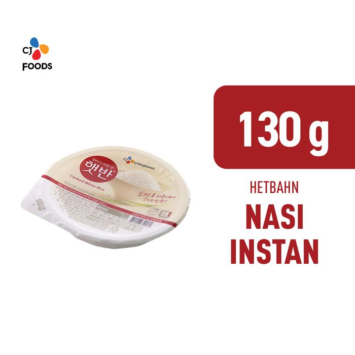 Jual HETBAHN Nasi Putih Instan 130 Gram - Kota Depok - CJ Foods ...