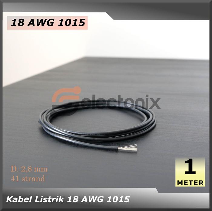 Jual Kabel 18 AWG Rei Hsing UL1015 (Kulit Besar) - Jakarta Utara - Selectonix | Tokopedia