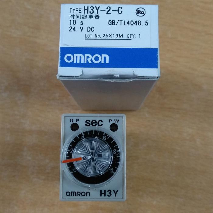 Jual Timer H3Y - 2 C 10 sec DC 24V Omron Original - Jakarta Utara - pabriklistrik.Ind | Tokopedia