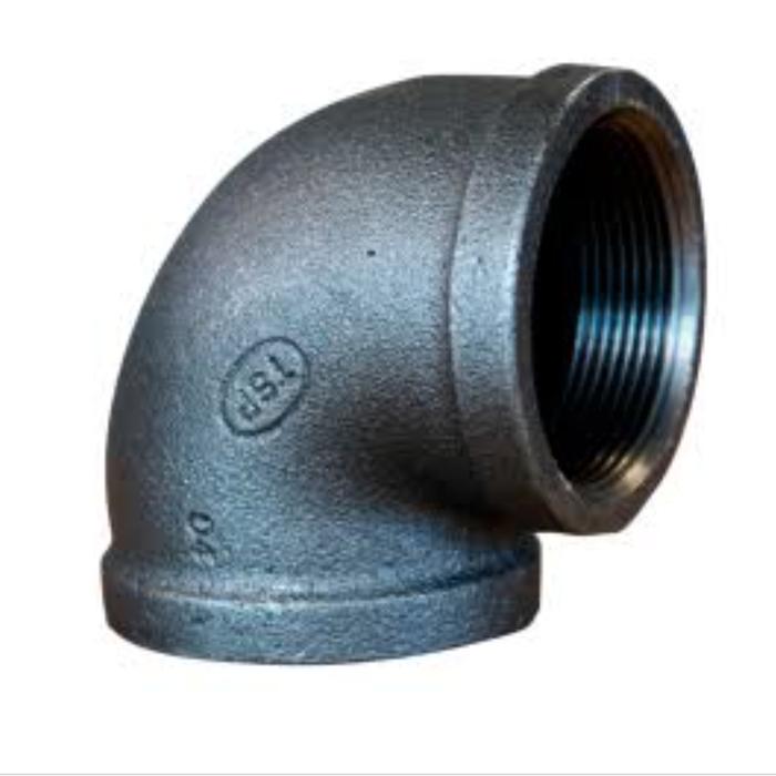 Jual Elbow Drat besi 1 inch 90° Merek TSP Blacksteall - Jakarta Pusat ...