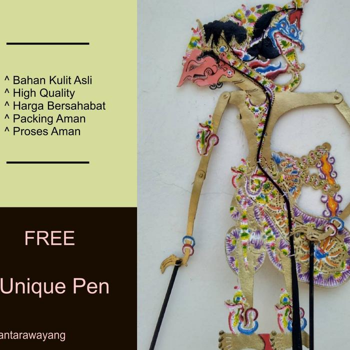 Jual Wayang Kulit Drupada Alusan - Kab. Bantul - nusantaraartid | Tokopedia