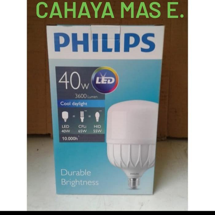 Jual LAMPU LED KAPSUL 40W E27 T-FORCE CORE 40 WATT E 27 PHILIPS TABUNG ...