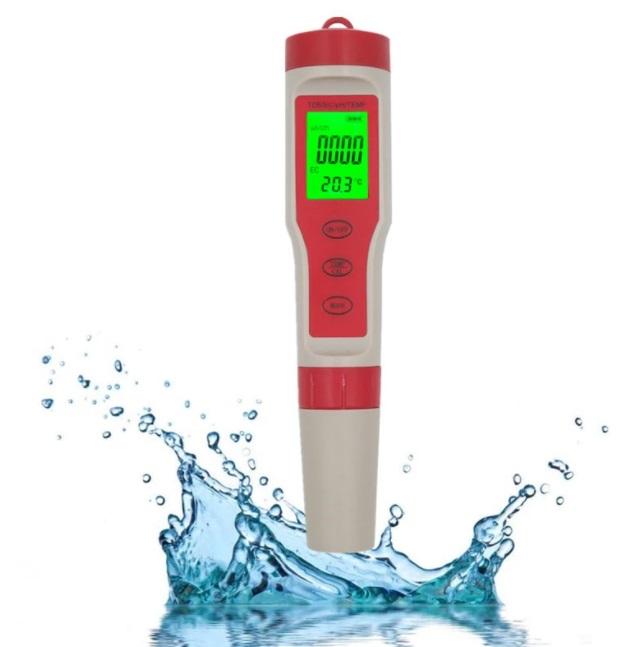Jual PH TDS EC Temp Meter Waterproof Auto Calibrate EZ-9908 - Kota ...