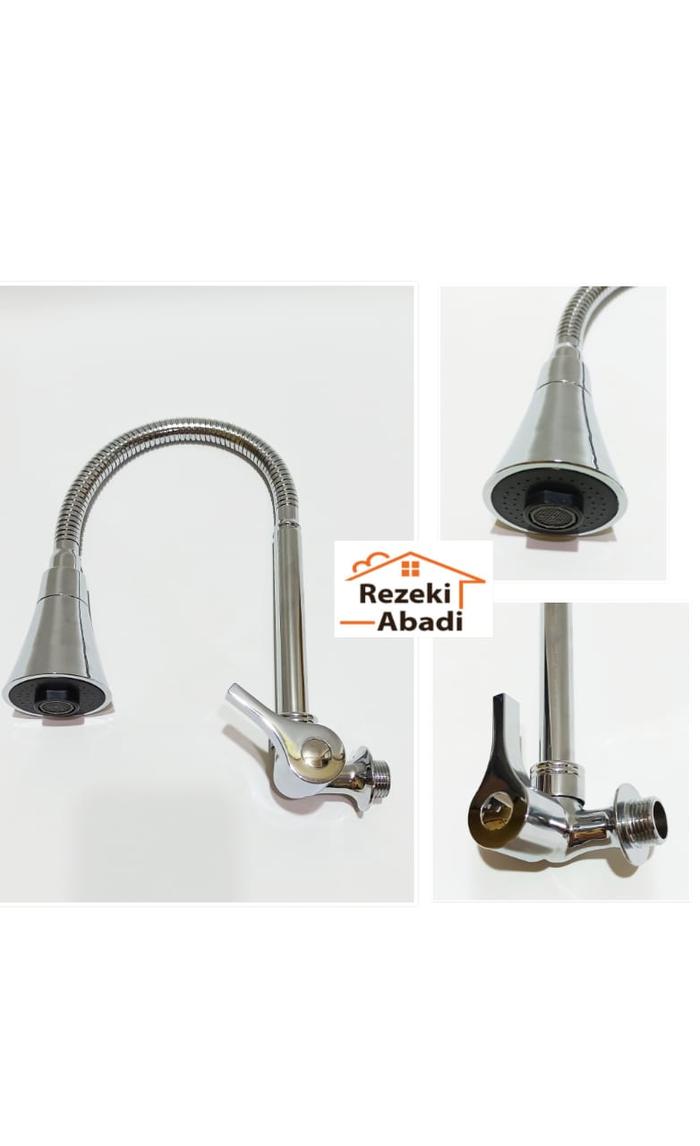 Jual Kran Angsa Fleksibel Model Terompet - Kran Cuci Piring - Kran ...