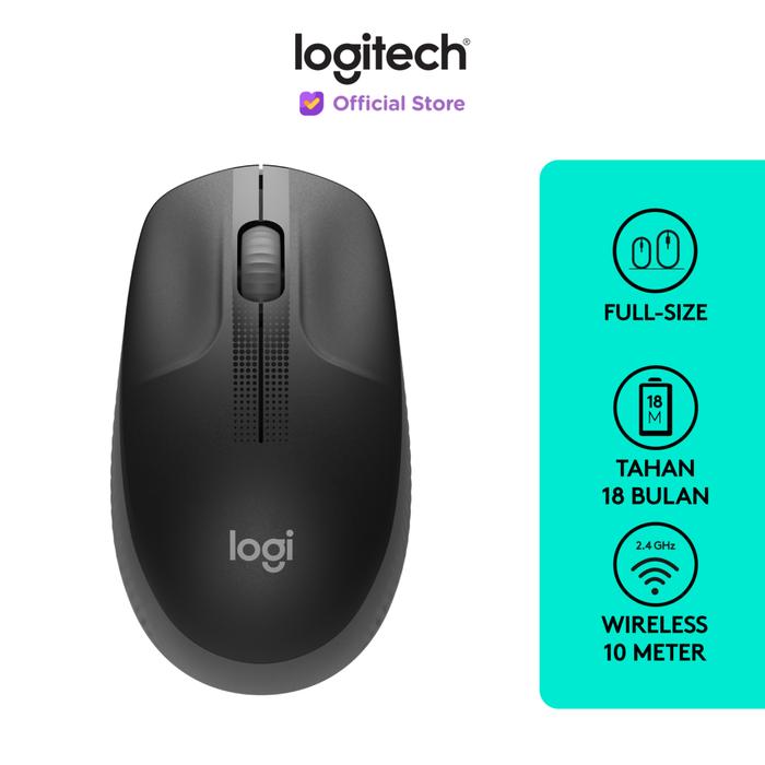 Promo Logitech M190 Mouse Wireless Full Size - Charcoal - Jakarta Timur ... Promo Logitech M190 Mouse Wireless Full Size - Charcoal - Jakarta Timur ...