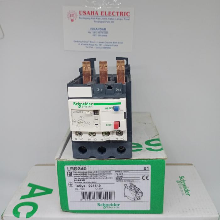 Jual overload LRD340 (30–40A) schneider - Jakarta Pusat - Usaha ...