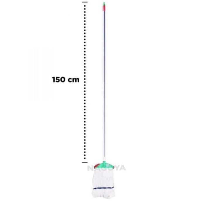 Jual Mop Pel Lantai Jepit Gagang Stainless Panjang Mall Resto Kantor ...