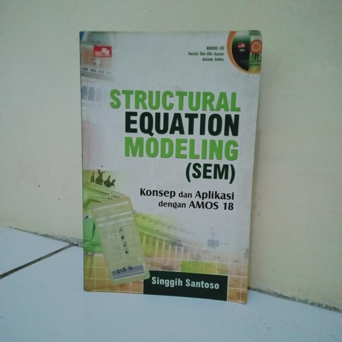 Jual ORI STRUCTURAL EQUATION MODELING SEM KONSEP DAN APLIKASI DENGAN ...