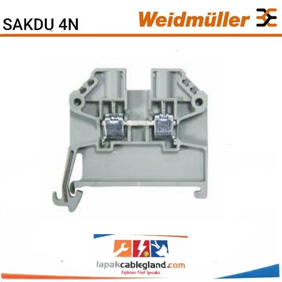Jual Terminal Block WEIDMULLER SAKDU 4N original setara WDU4 WDU 4 ...