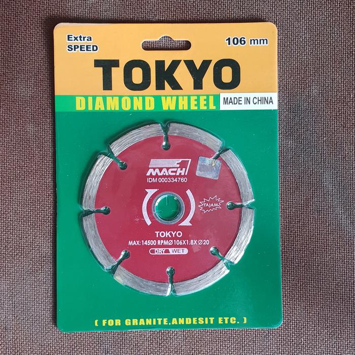 Jual Diamond Wheel Tokyo 4" Dry For Granite - Jakarta Barat - Indotool ...