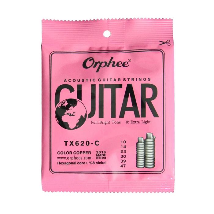 Promo Orphee TX620-C 10-47 Senar Gitar Akustik String Warna Warni ...