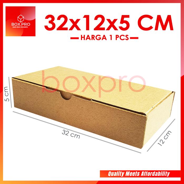 Jual ECER Kardus Dus uk 32x12x5 cm DieCut Box Kotak Packing kue,baju pizza - Jakarta Barat ...