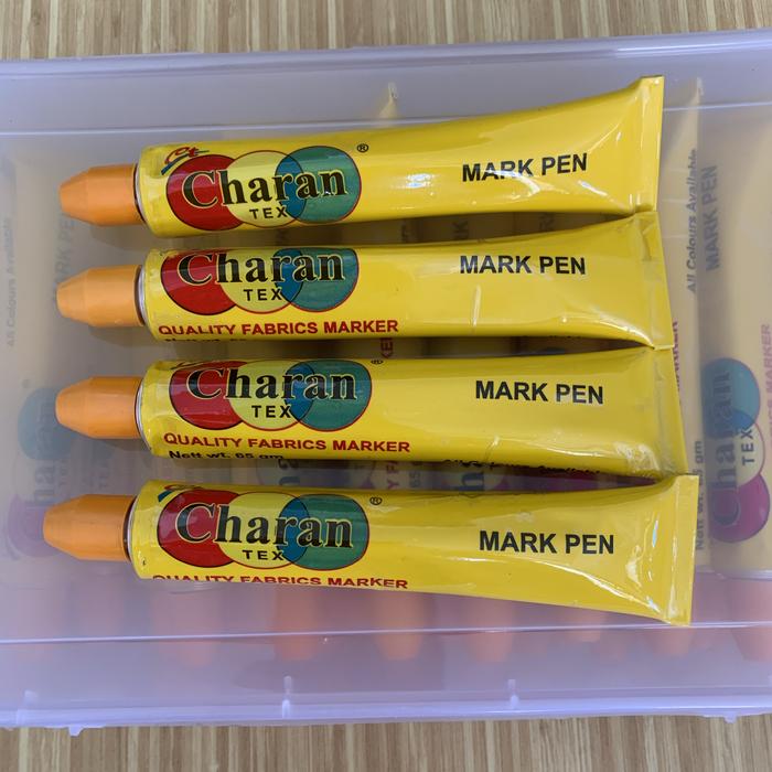 Jual MARKPEN CHARAN TEX MARKER MARK PEN TEXTILE MARKER (YELLOW) - Kota ...