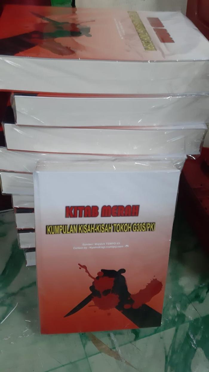 Jual Buku Kitab Merah - KISAH TOKOH G30S-PKI - Kota Bekasi - Printing ...