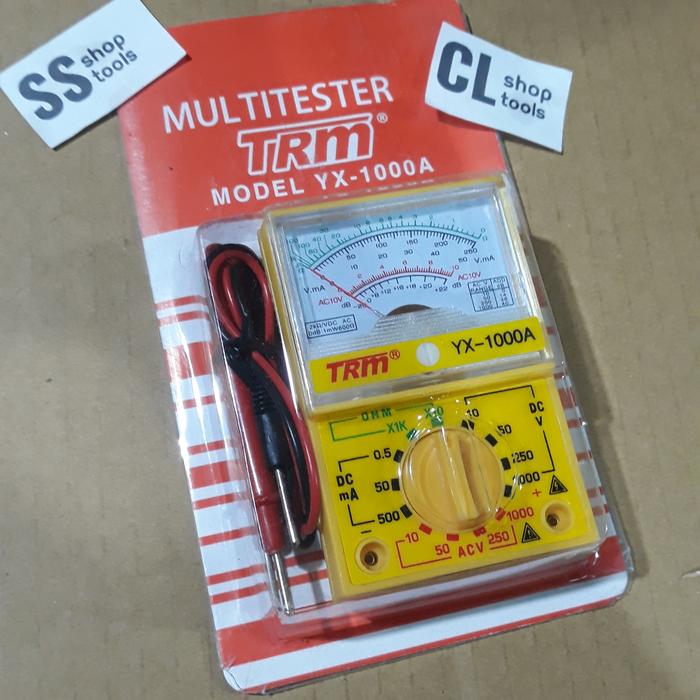 Jual multi tester avo meter analog kecil multitester avometer - Kota ...