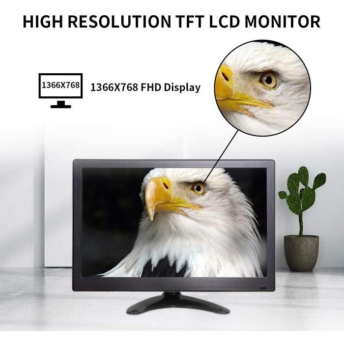Jual Monitor Kenowa 12 inch TFT LCD 1366 x 768 VGA HDMI AV BNC USB-PC ...