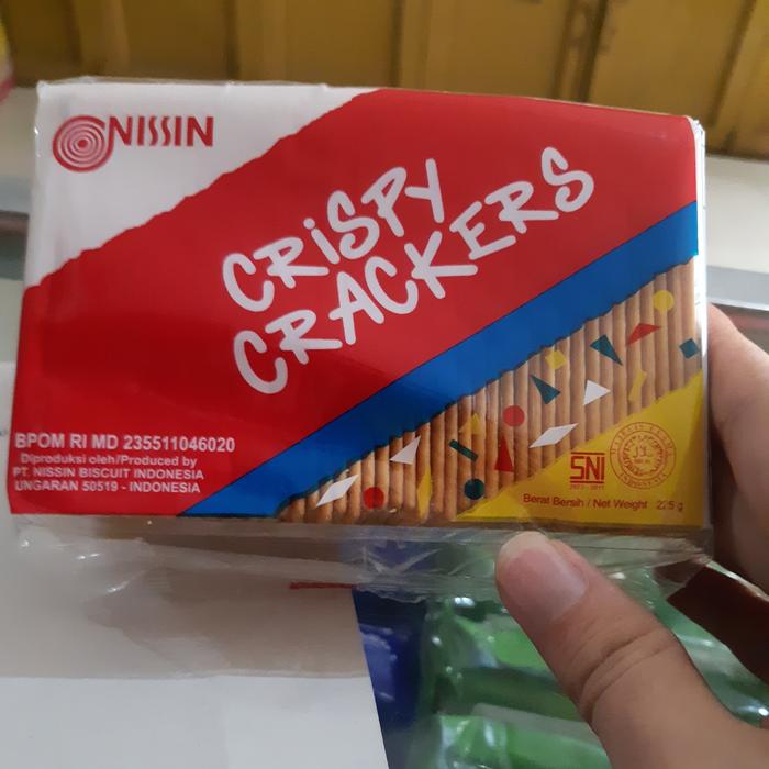 Promo Harga Nissin Crispy Crackers Biskuit Wafer Cracker Terbaru Minggu ...