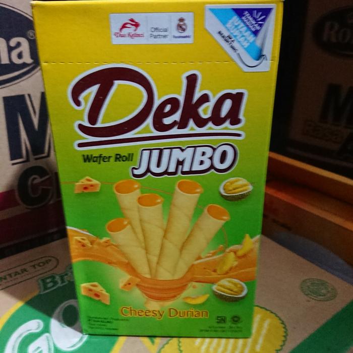 Jual DEKA WAFER ROLL JUMBO BOX 1000 RASA DURIAN BANANA - Jakarta Utara ...