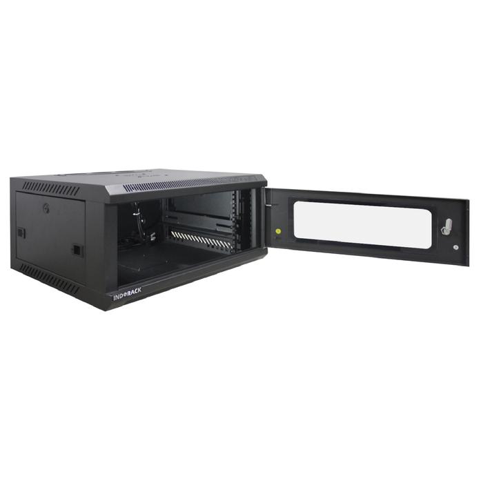 Jual Wallmount Rack Indorack Single Door Rack Server 4u Depth 500mm ...