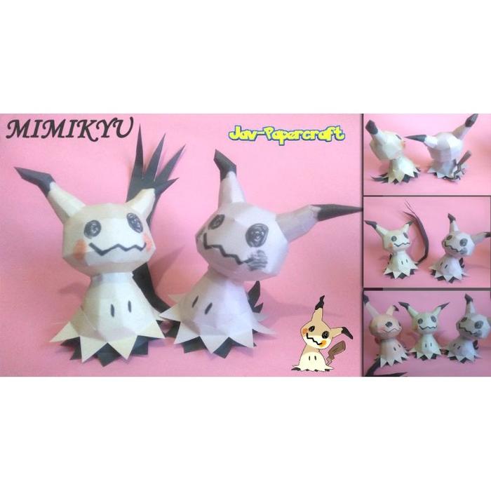 Jual Pokemon Mimikyu V2 Papercraft - Kab. Bekasi - Papercraft Tiviti ...