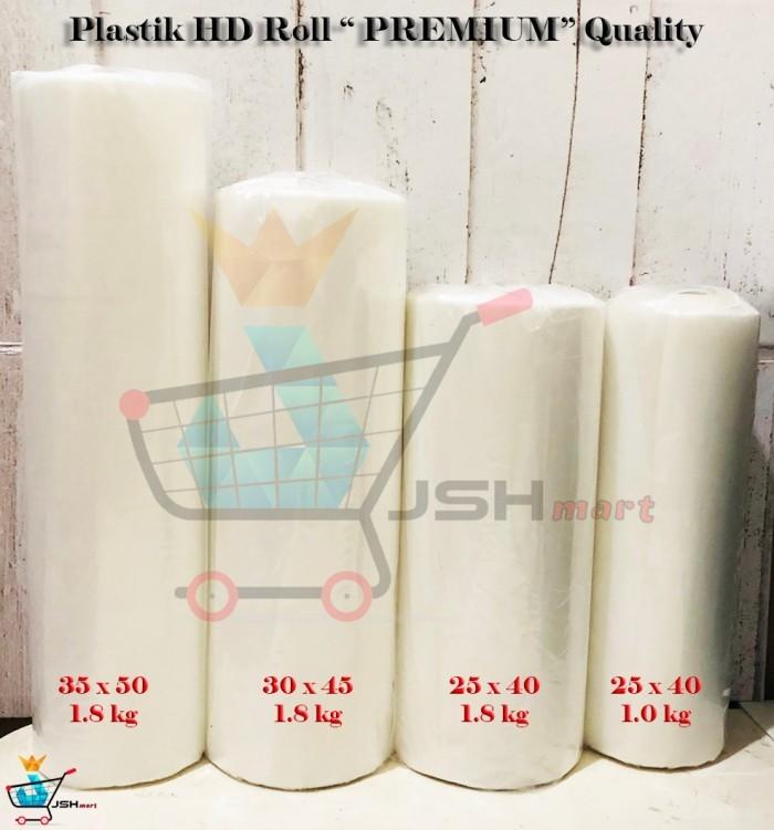Jual Plastik HD ROLL 30 x 45 cm 1,8 kg | Plastik Buah Fotocopy Sayur ...