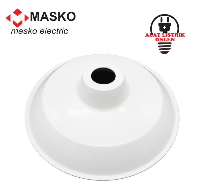 Jual MASKO KAP LAMPU GANTUNG HIJAU PVC FITTING 14" E27 FITING WD ...