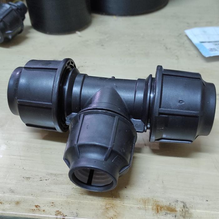 Jual Reduser Tee Compression HDPE 3/4x1/2 s.d. 3x2.5 inch - 90 x 75 - Kab. Tangerang - Golden ...