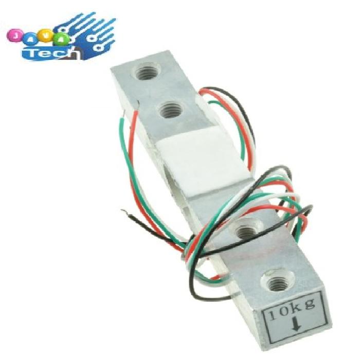 Jual Load Cell 10kg Sensor Berat Weight Sensor Strain Gauge 4 Kabel ...