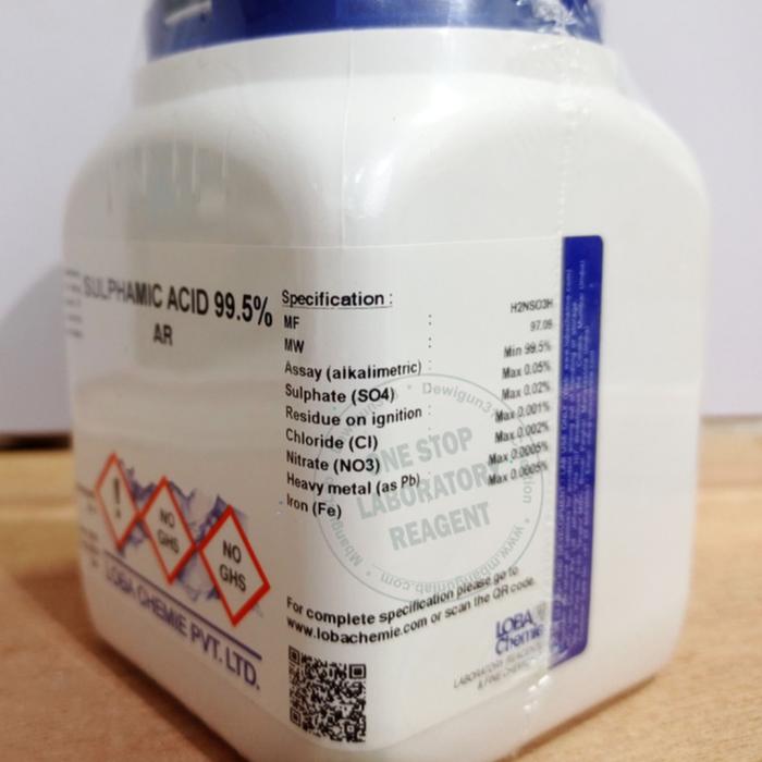 Jual Sulphamic Acid 99.5% AR / AmidoSulphuric Acid 99.5% Loba Chemie ...