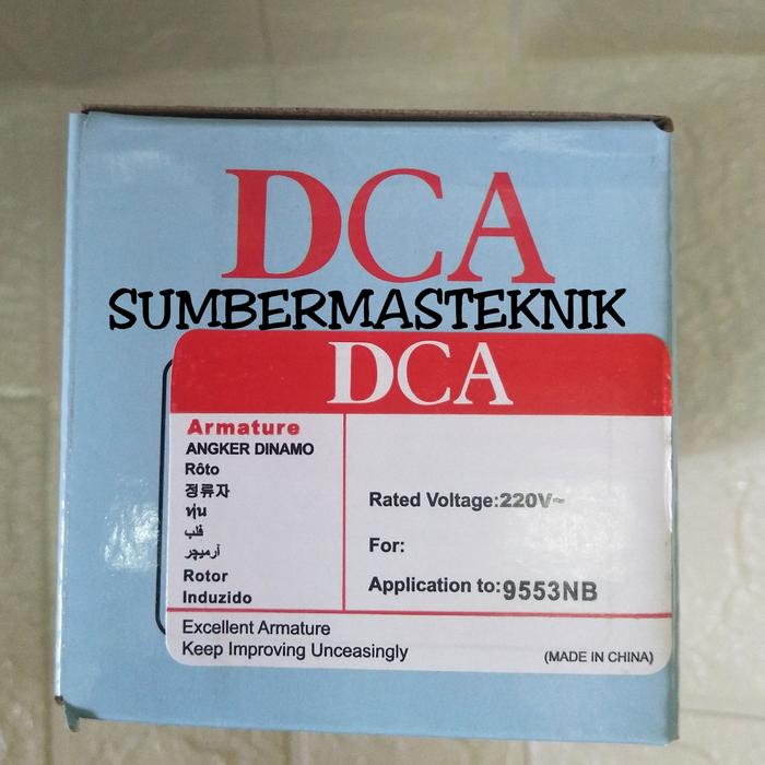 Jual ANGKER MAKITA 9553 NB / 9553 B ARMATURE GURINDA MAKITA 4" 9553B ...