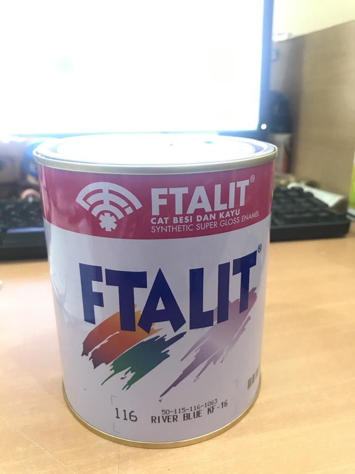 Jual Cat FTALIT River Blue 116 KF-16 Cat Besi dan Kayu / 1Kg - Jakarta ...