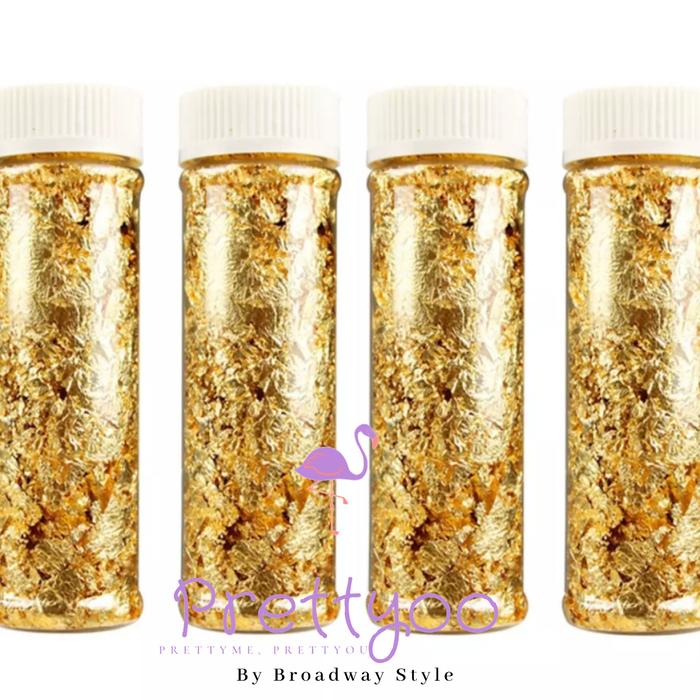 Jual Edible Gold Leaf / GOLD SHEET LEAF PAPER Dapat dimakan Food Grade ...